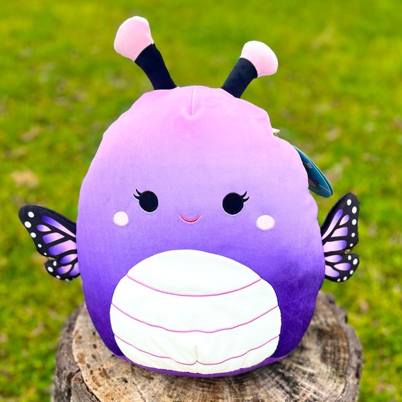 Squishmallows | Toys | Squishmallows Purple Butterfly Rida 4 | Poshmark